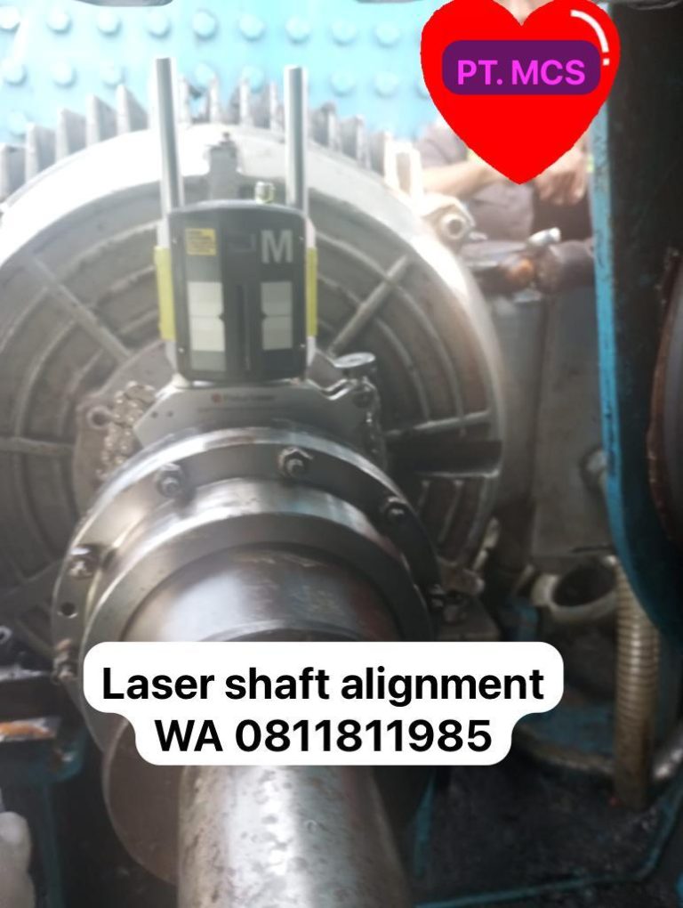 Jasa Laser Shaft Alignment Coupling Gearbox