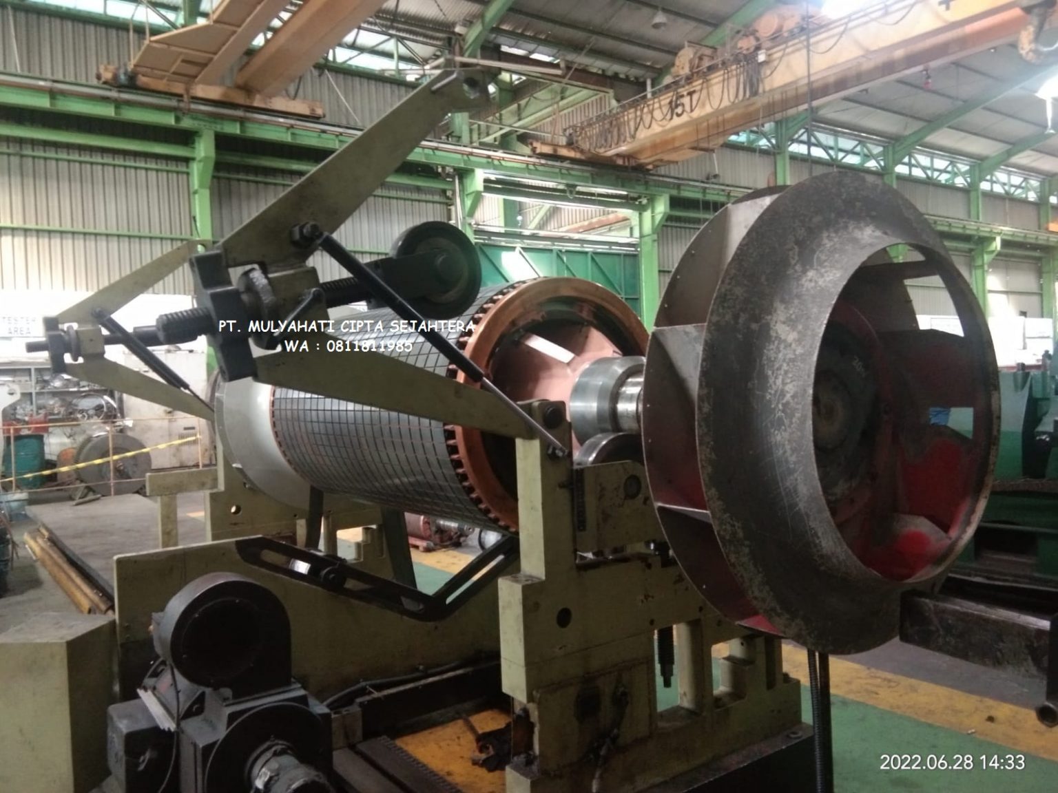 Jasa Balancing Workshop AS Shaft Rotor