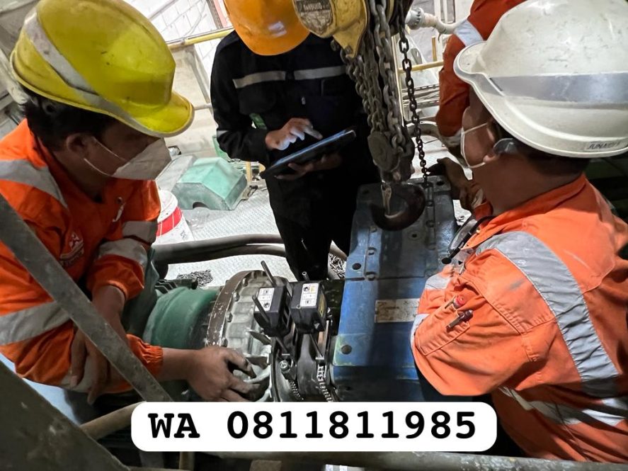 Jasa Laser Shaft Alignment Coupling Gearbox